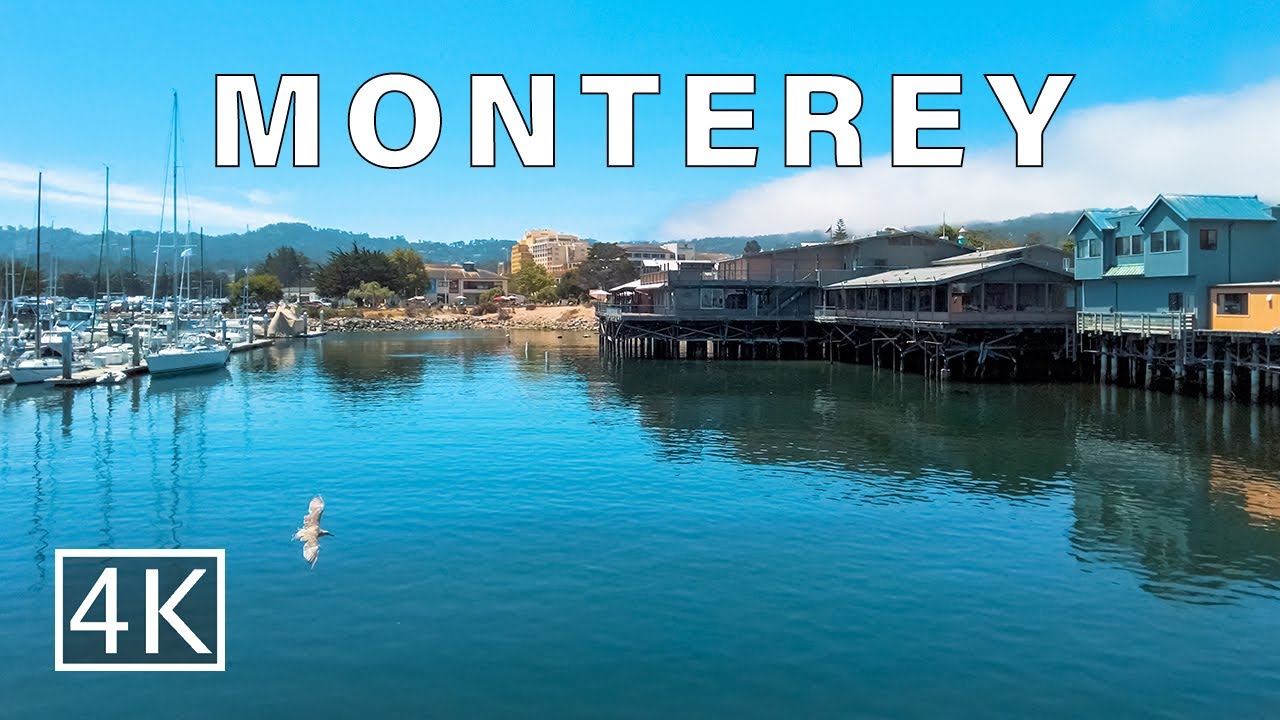[4K] Fisherman's Wharf - Monterey - California - Walking Tour - YouTube