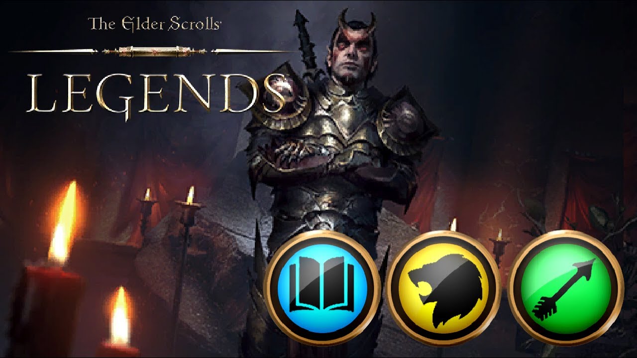 Elder Scrolls Legends: Sad Templar's Aldmeri Dominion Deck - YouTube