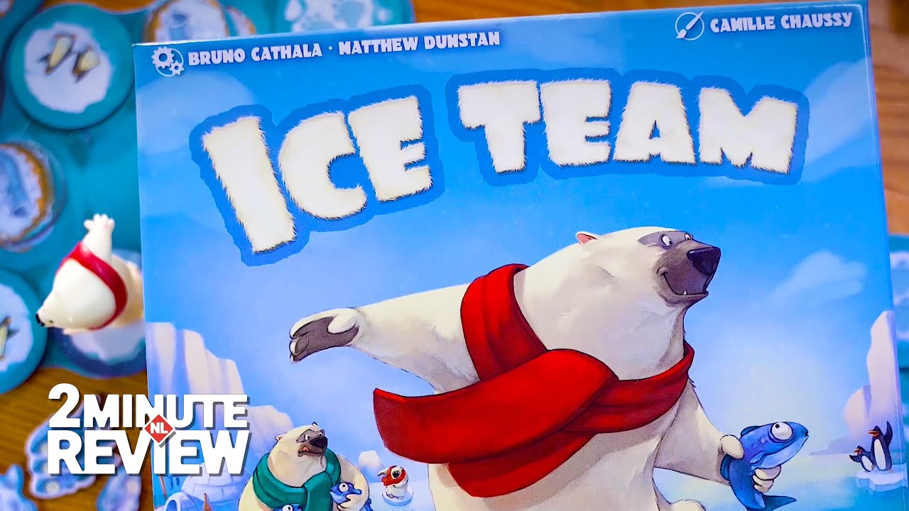 Ice Team | Bordspel voor 2 spelers met een winters thema! - 2 Minute ...