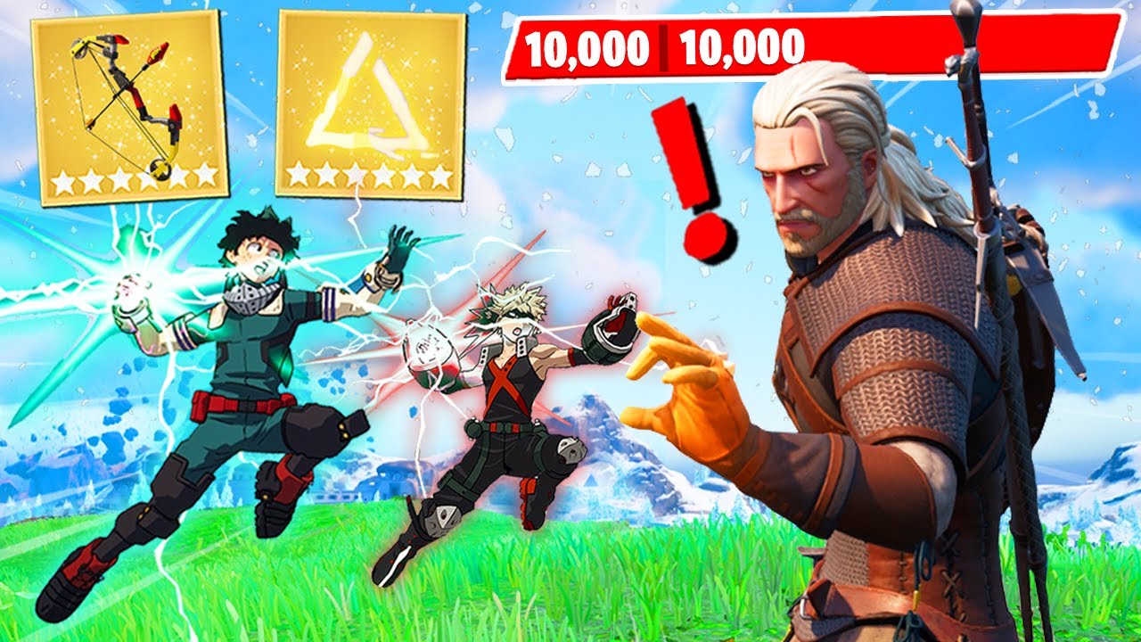 I Became the WITCHER BOSS in Fortnite - YouTube