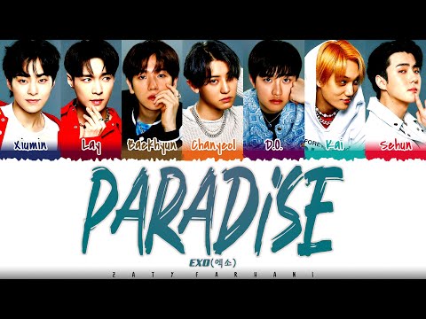 EXO - 'PARADISE' (파라다이스) Lyrics [Color Coded_Han_Rom_Eng]