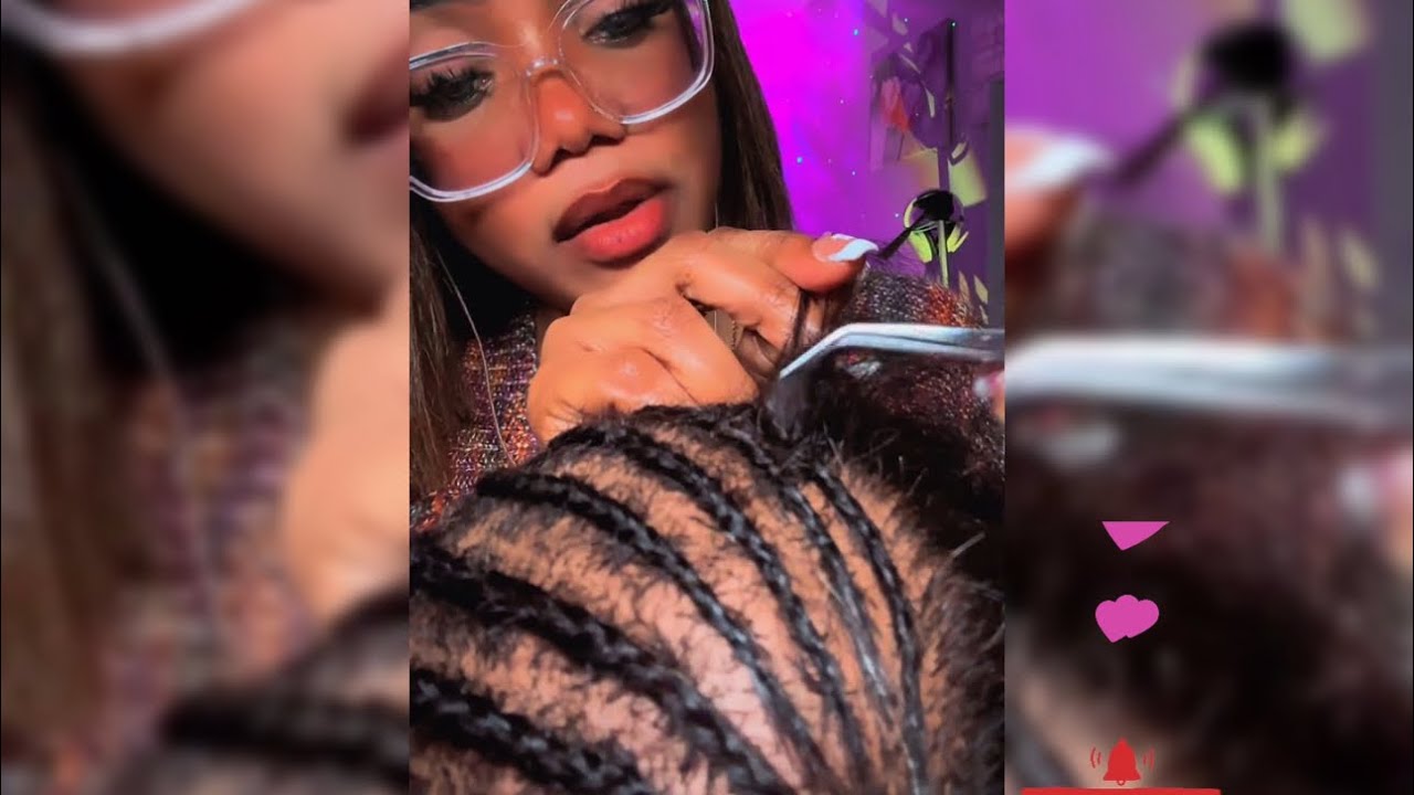 ASMR | Braiding 💕, Scratching 💆🏻‍♀️, Soothing Whispers & Tingles💖 - YouTube