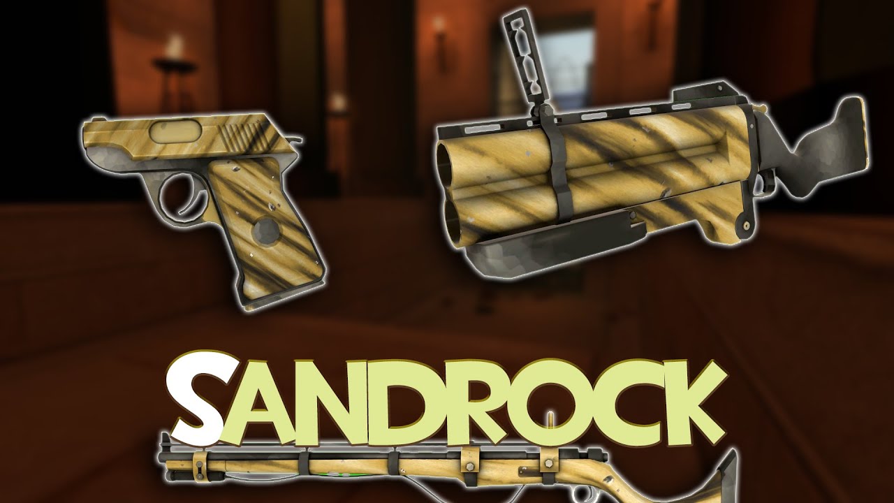 Tf2 War Paint - Sandrock - YouTube
