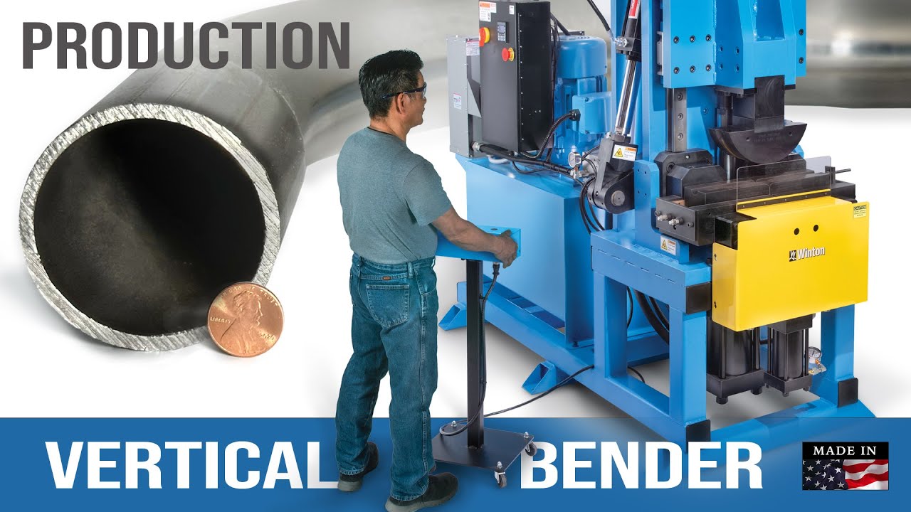 Vertical Compression Tube Bender -Best Production tube benders for ...