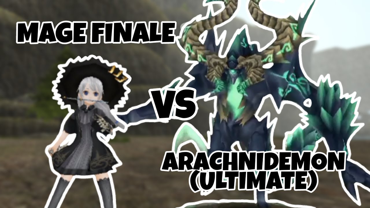 Toram Online – (1:10) Mage Finale CRT-INT vs Arachnidemon (Ultimate ...