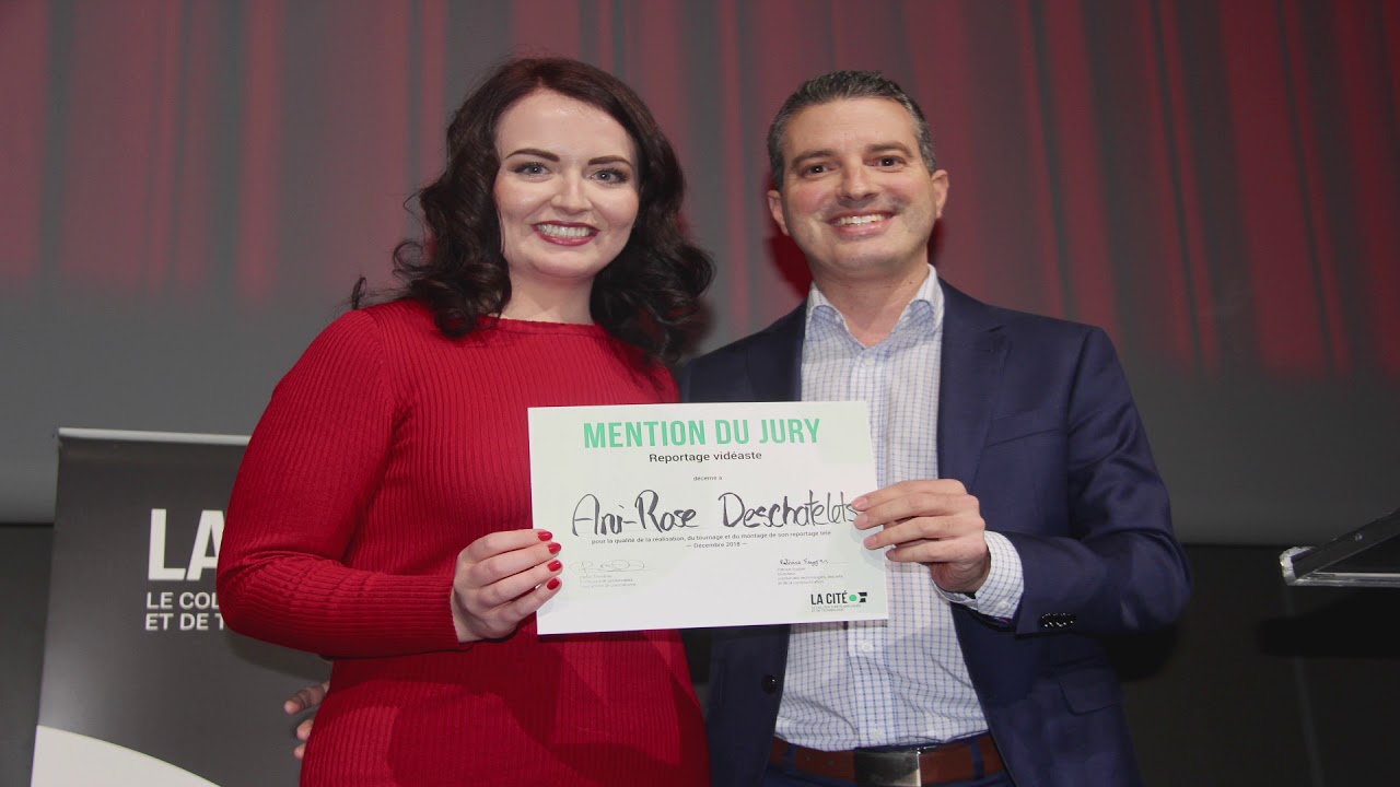 Mention du Jury Ani-Rose Deschatelets - YouTube