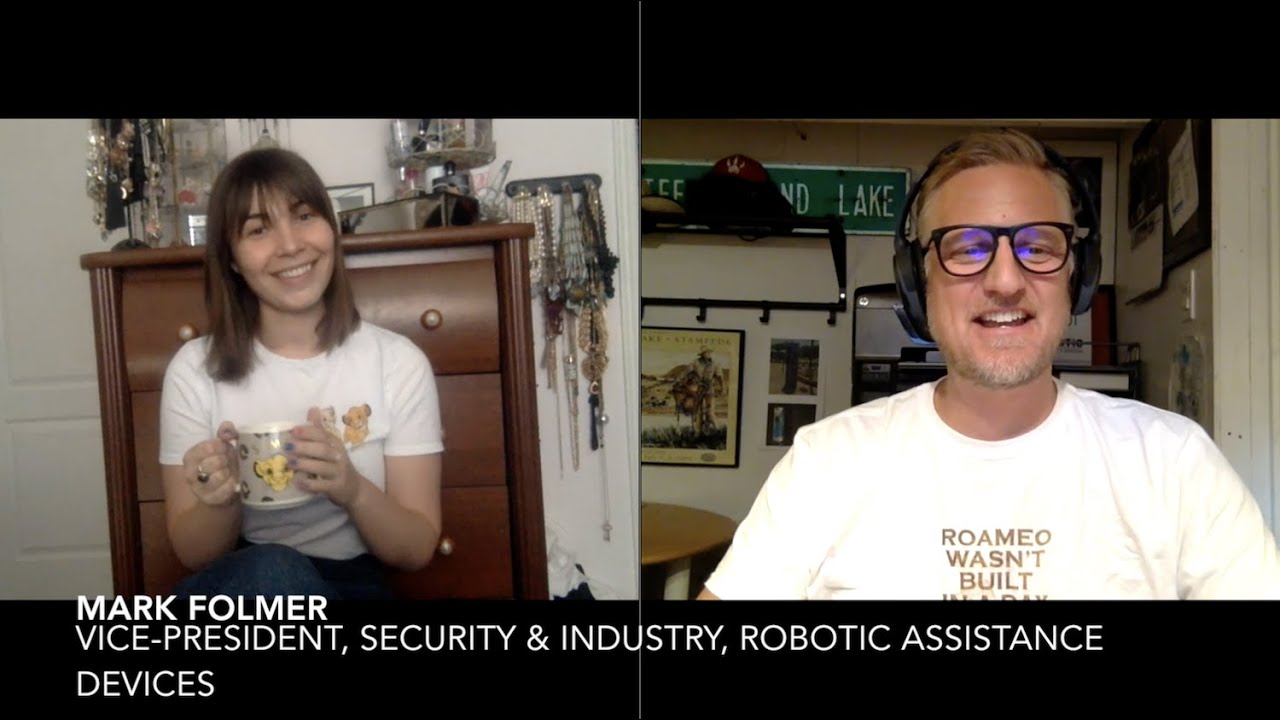 Security Coffee Break: Mark Folmer, Robotic Assistance Devices - YouTube