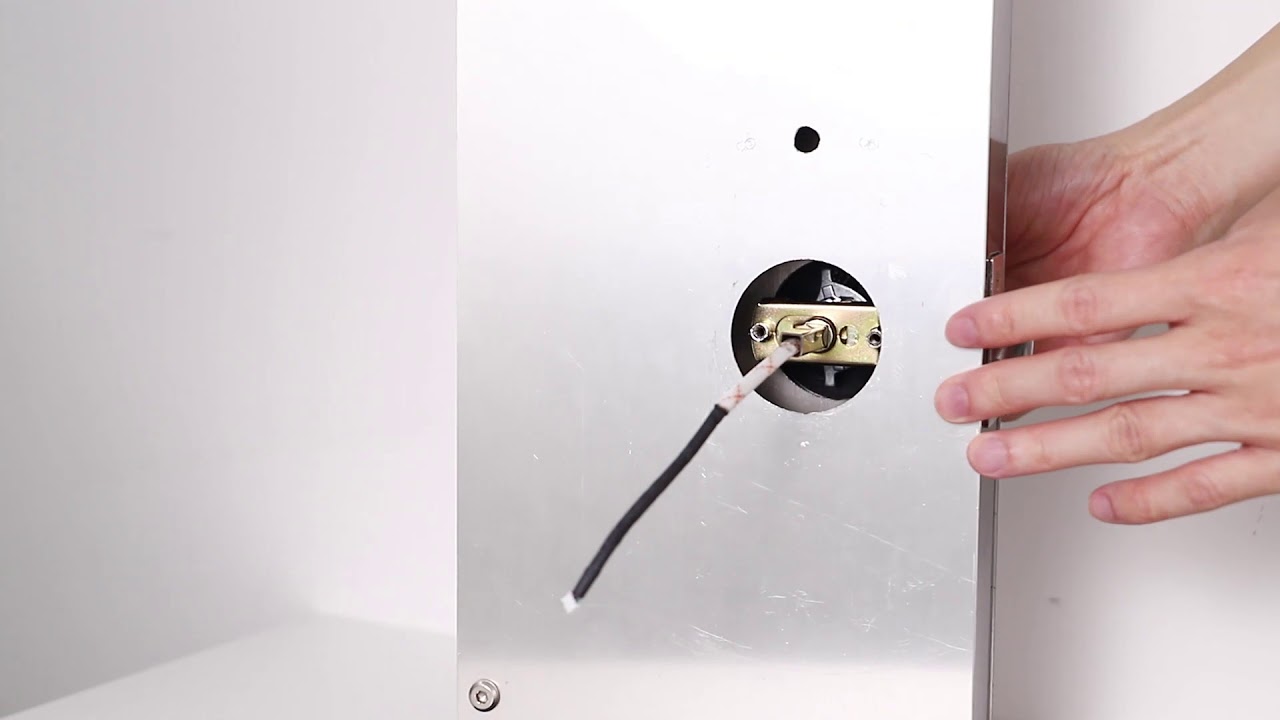 installation tutorial for the digital smart lock M26 - YouTube