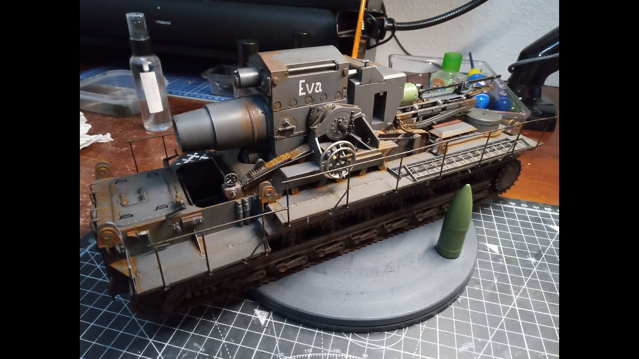Morser Karl-Gerat 1:35 Siege Mortar (Part 10 The Upper Hull). - YouTube