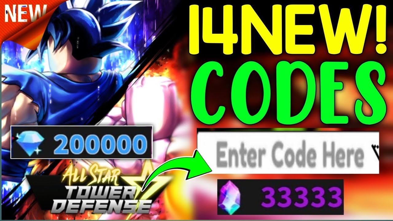 NEWEST 🔥 ALL STAR TOWER DEFENSE CODES 2024 - ROBLOX ALL STAR TOWER ...