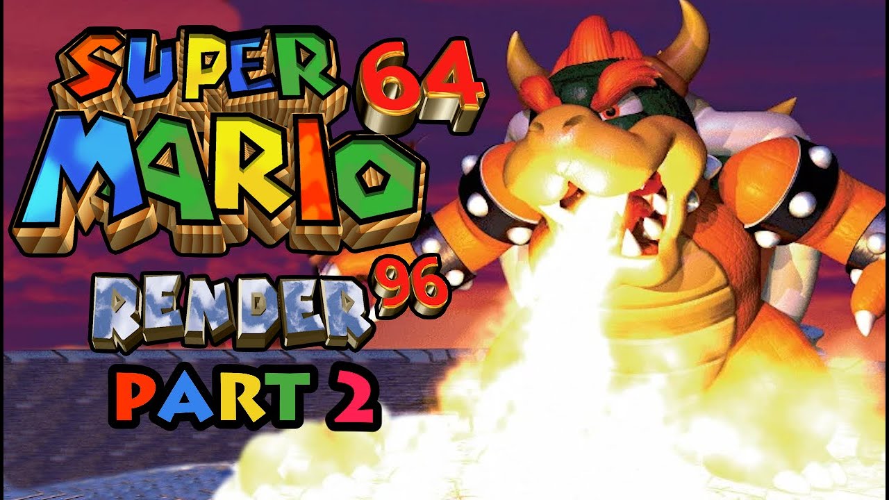 Super Mario 64 (Render 96) - 30-71 STARS - Nairux Plays Part 2 - YouTube