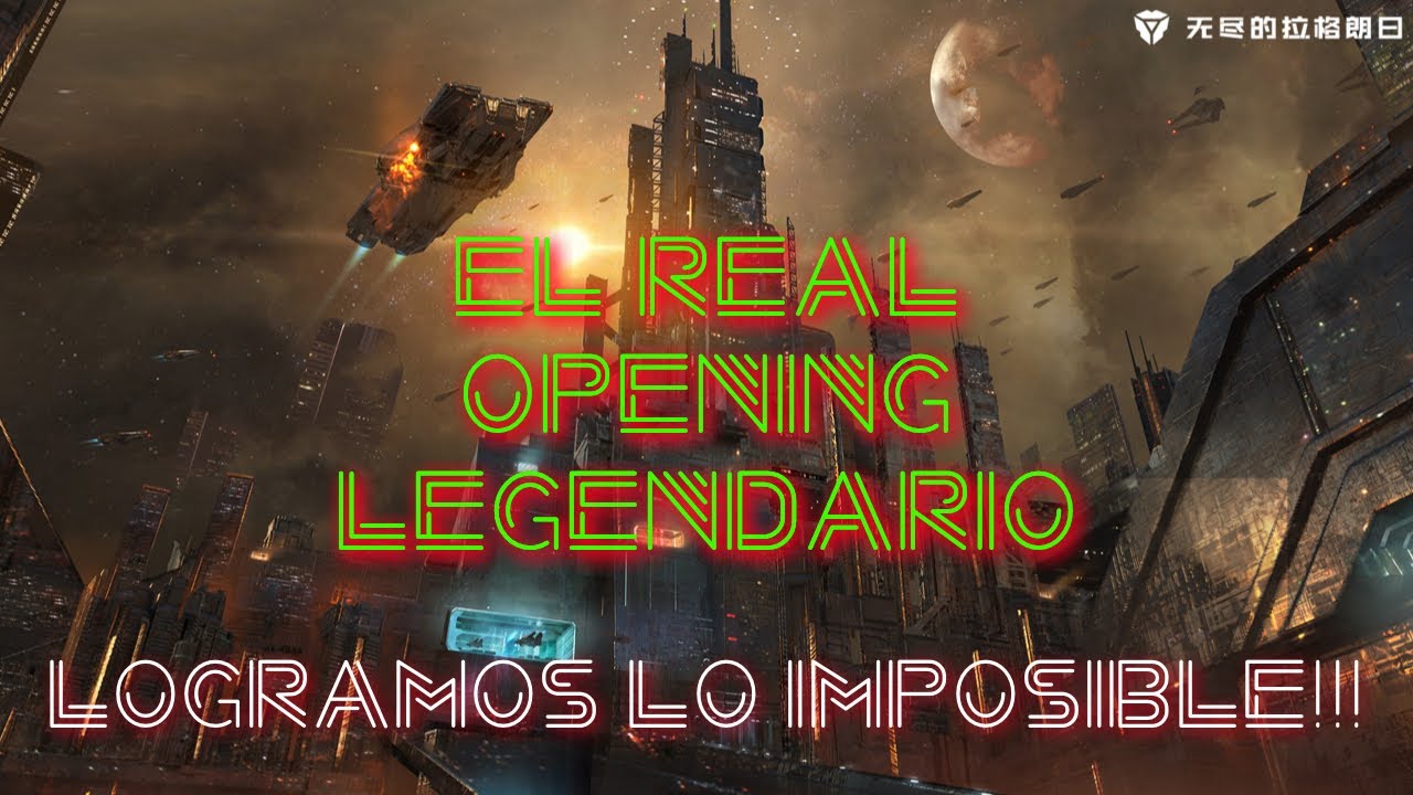 LO LOGRÓ SEÑOR! - OPENING LEGENDARIO - INFINITE LAGRANGE - YouTube