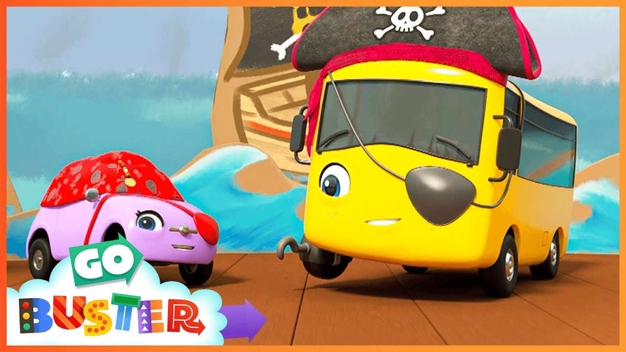 Accidents Happen Pirate Play | Go Buster! | Funny Cartoons & Songs for ...