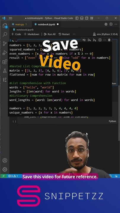 Master Python Loops Unveiling List Comprehensions And Lambda Functions For Epic Code Efficiency