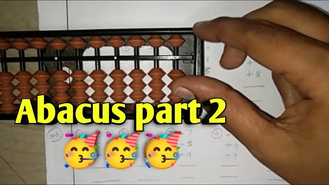 Abacus class | part 2 | Easy big friend formulas - YouTube