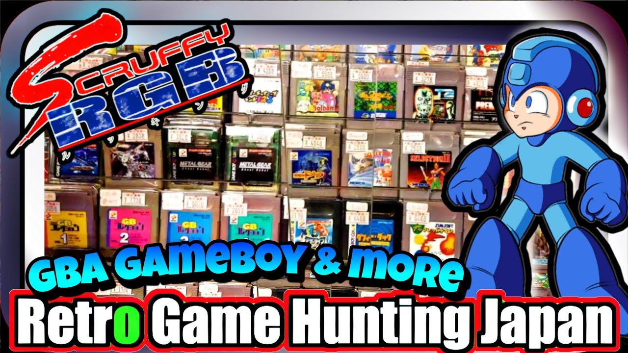 Retro Game Hunting Japan GBA Gameboy and more - YouTube
