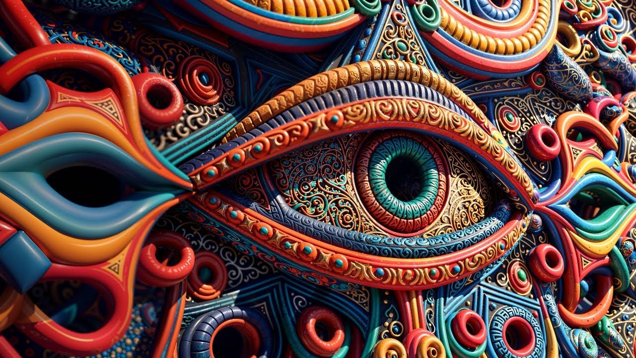 AI Generated DMT Hallucinations - YouTube