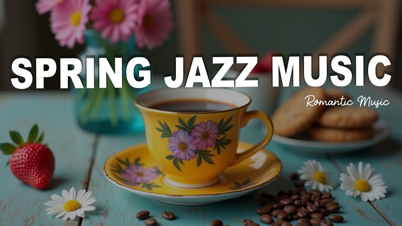 Spring Jazz Romantic Music with Relaxing Smooth Piano Jazz Music for ...