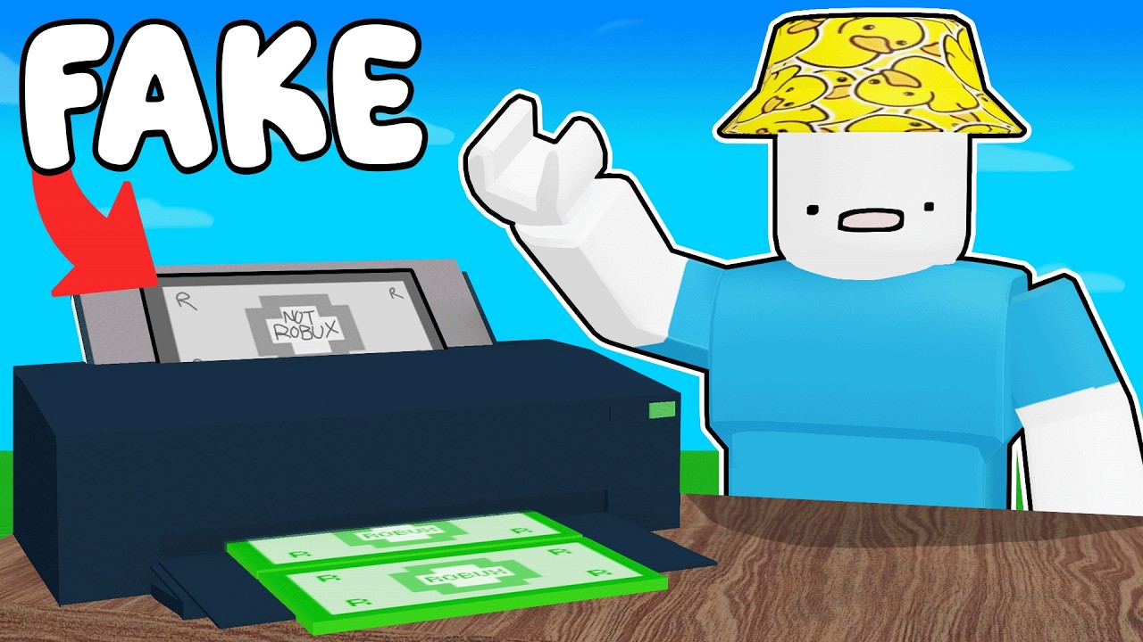 printing $1,000,000 of FAKE MONEY in Roblox Counterfeit Tycoon... - YouTube