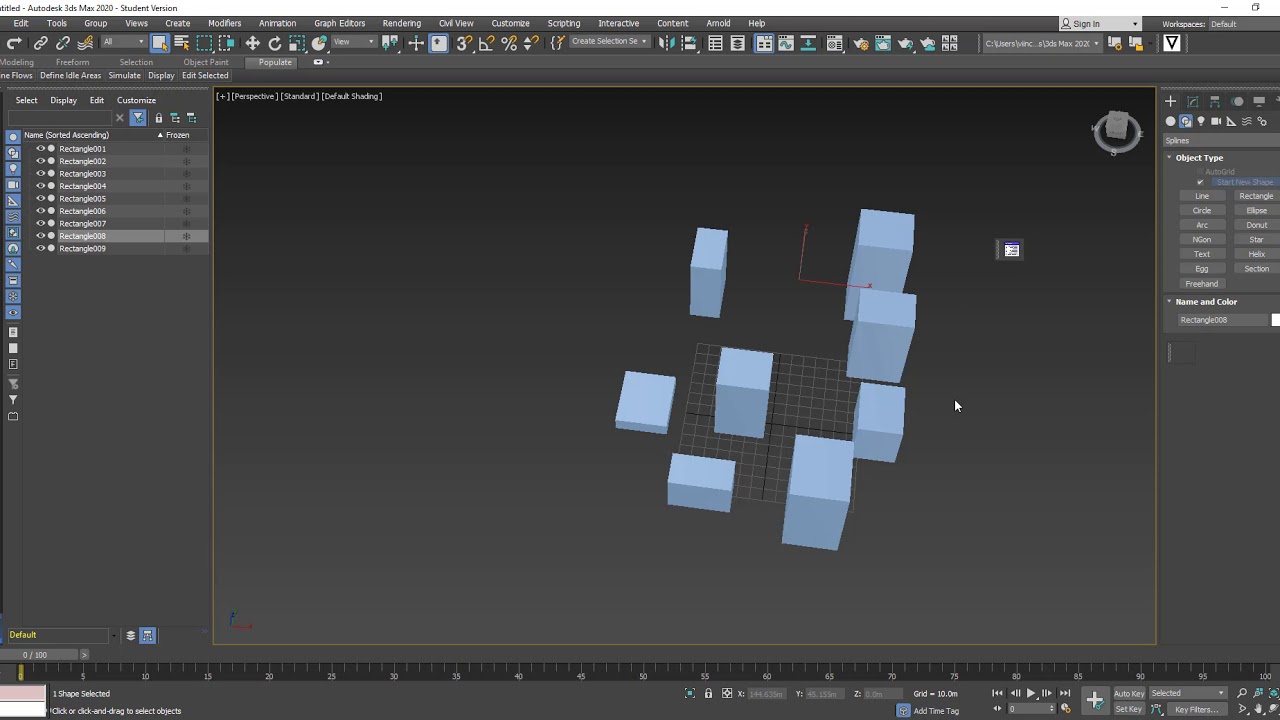 3 How to Use Macros and Scripts to Auto Extrude Buildings in 3Ds Max ...