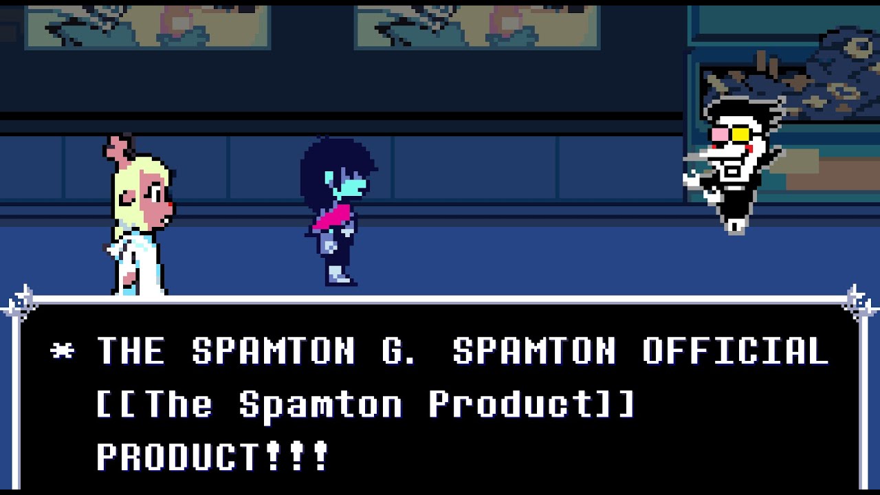 DELTARUNE - "The Spamton Product" Route - YouTube