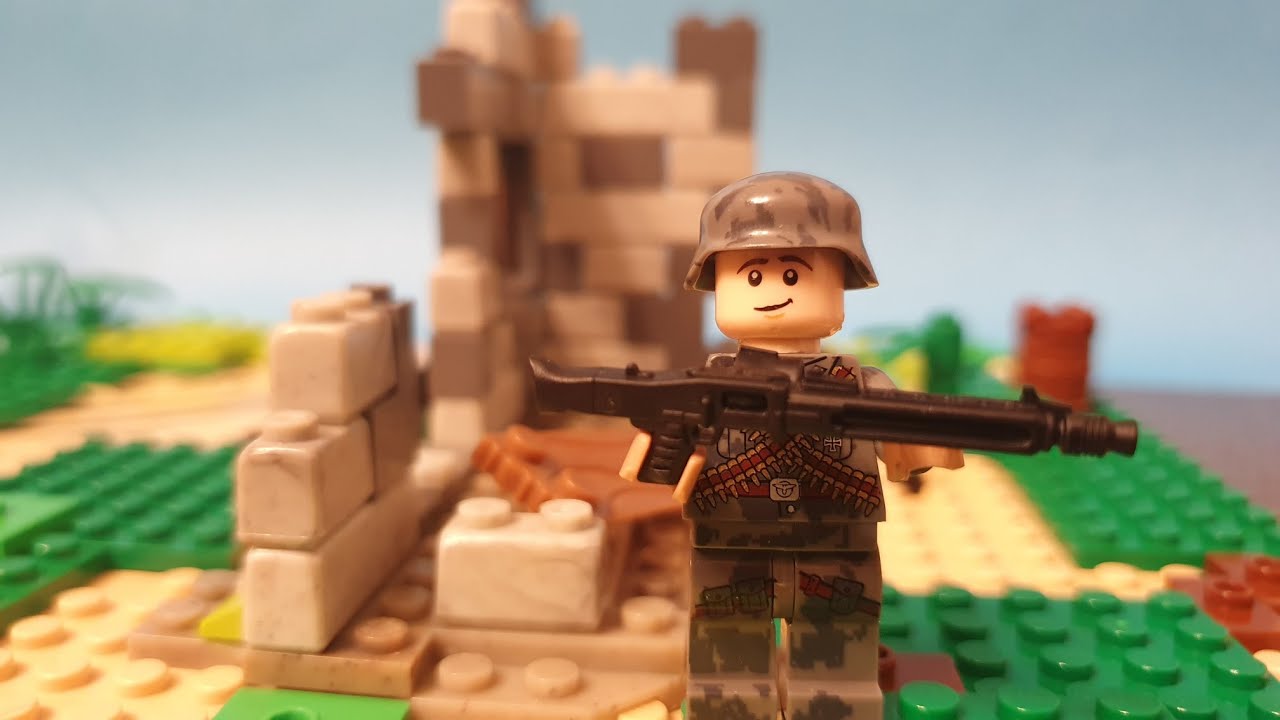 MG42 do klocków LEGO / COBI - YouTube