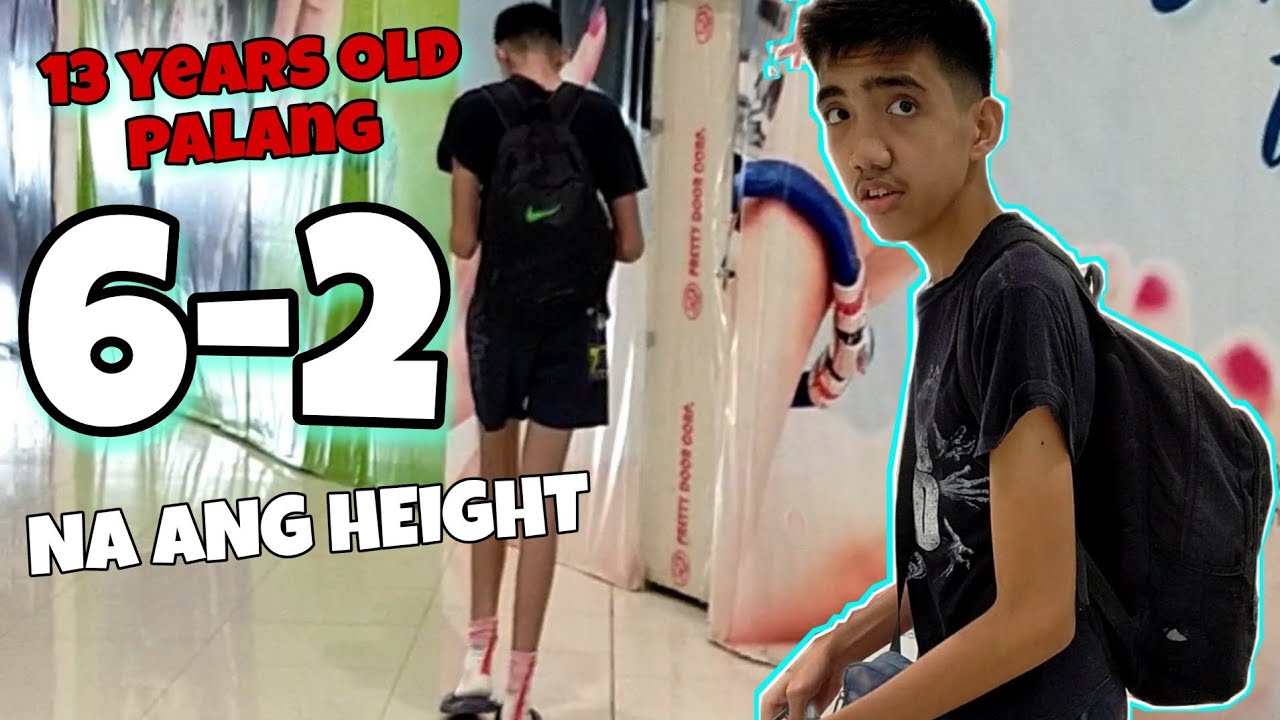 13 YEARS OLD 6-2 ANG HIEGHT ANG HIGANTE NG BUKIDNON - YouTube