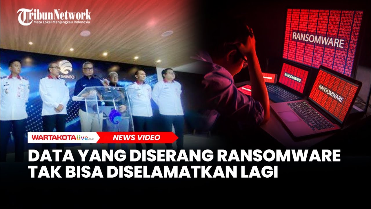 Diserang Ransomware, Data di PDNS 2 Tak Bisa Diselamatkan Lagi - YouTube