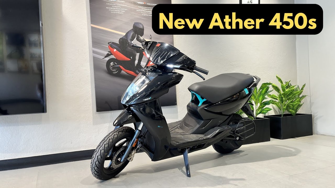 New Updated Ather 450s Detailed Review | 2024 Ather Electric Scooter - YouTube
