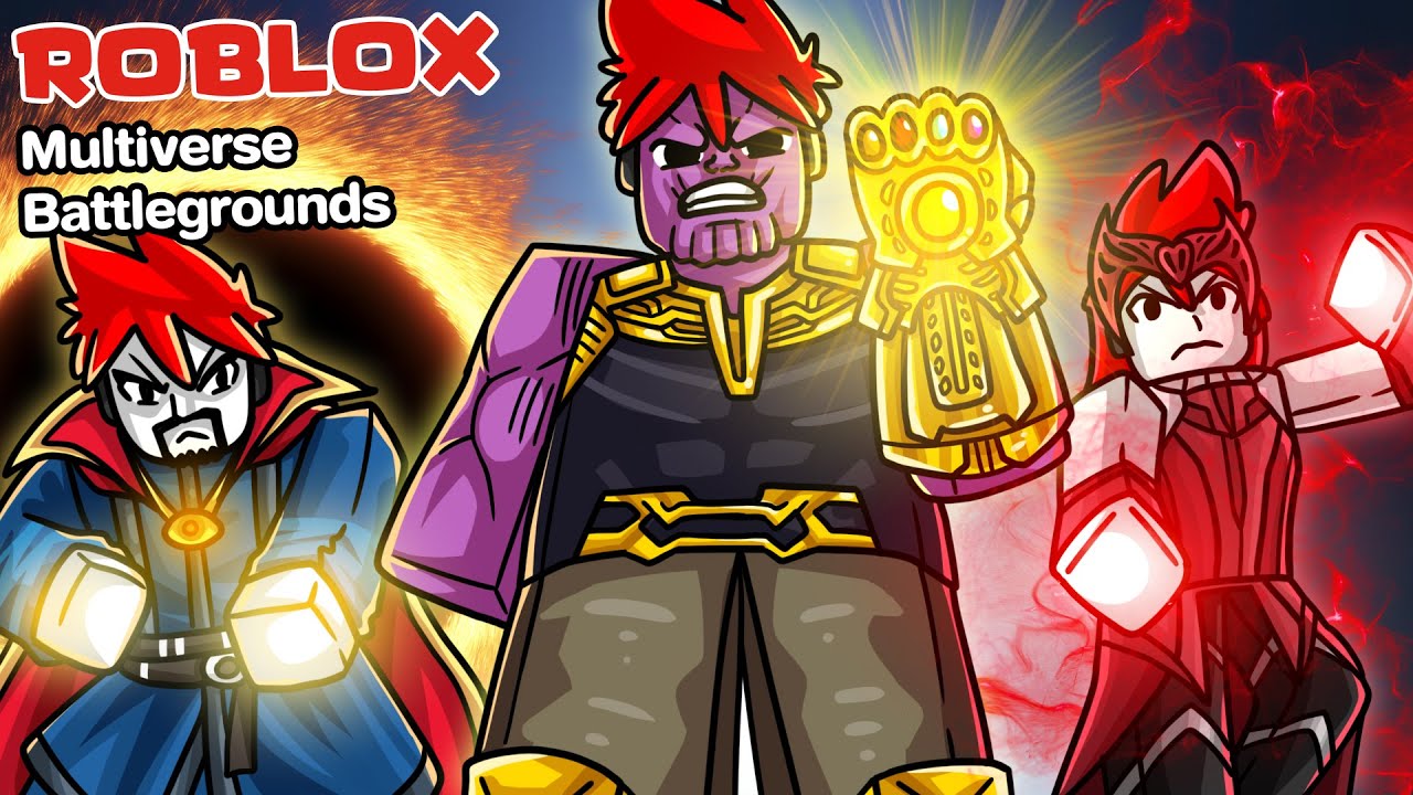 Roblox : Multiverse Battlegrounds 🦸 ศึกตีกันมั่ว รวมเหล่าฮีโร่จาก ...