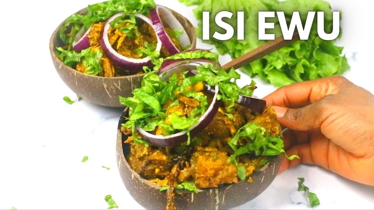 Isi ewu (Goat Head) || How to make Isi ewu and ukpaka - YouTube