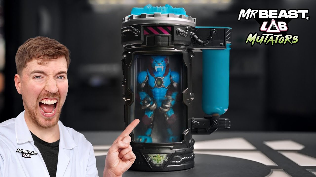MRBEAST LAB | MUTATORS | EXPERIMENT TO MUTATE YOUR BEAST! | 6" - YouTube