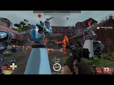 Robot Deathmatch on a new map with large robots - YouTube