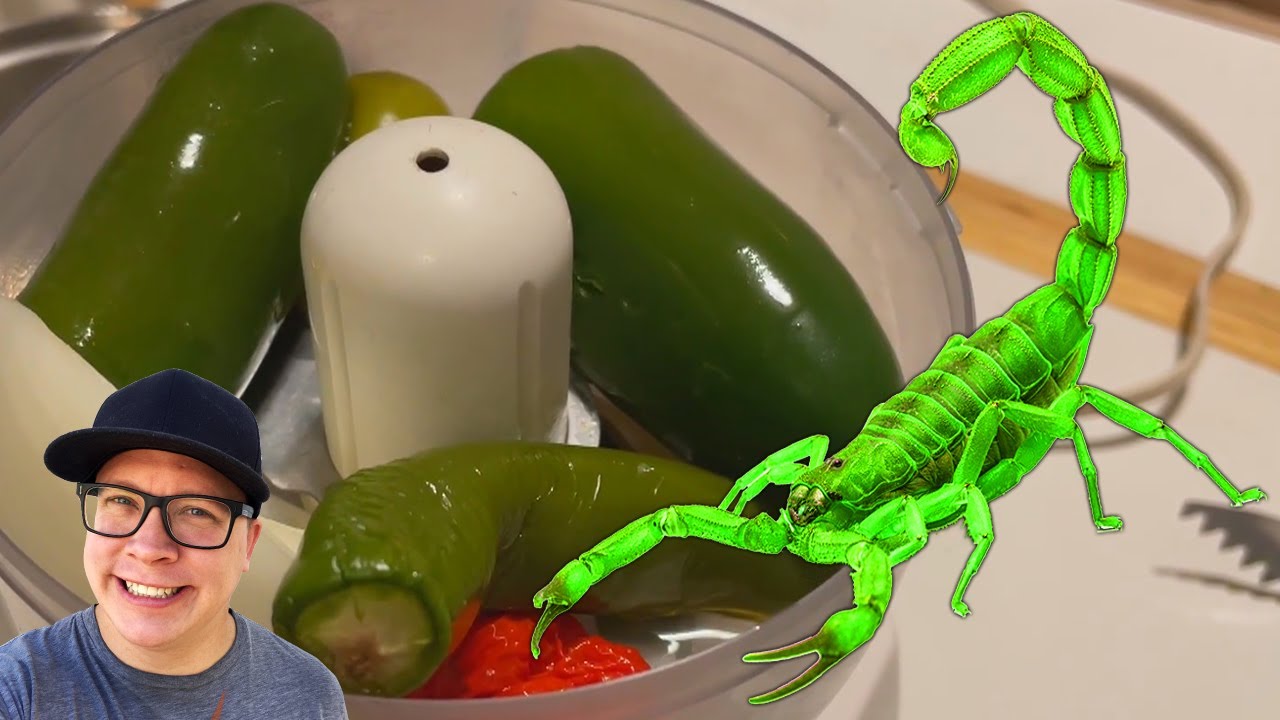 GREEN SCORPION SAUCE - EASY RECIPE (So Easy) Easy To Make This The ...