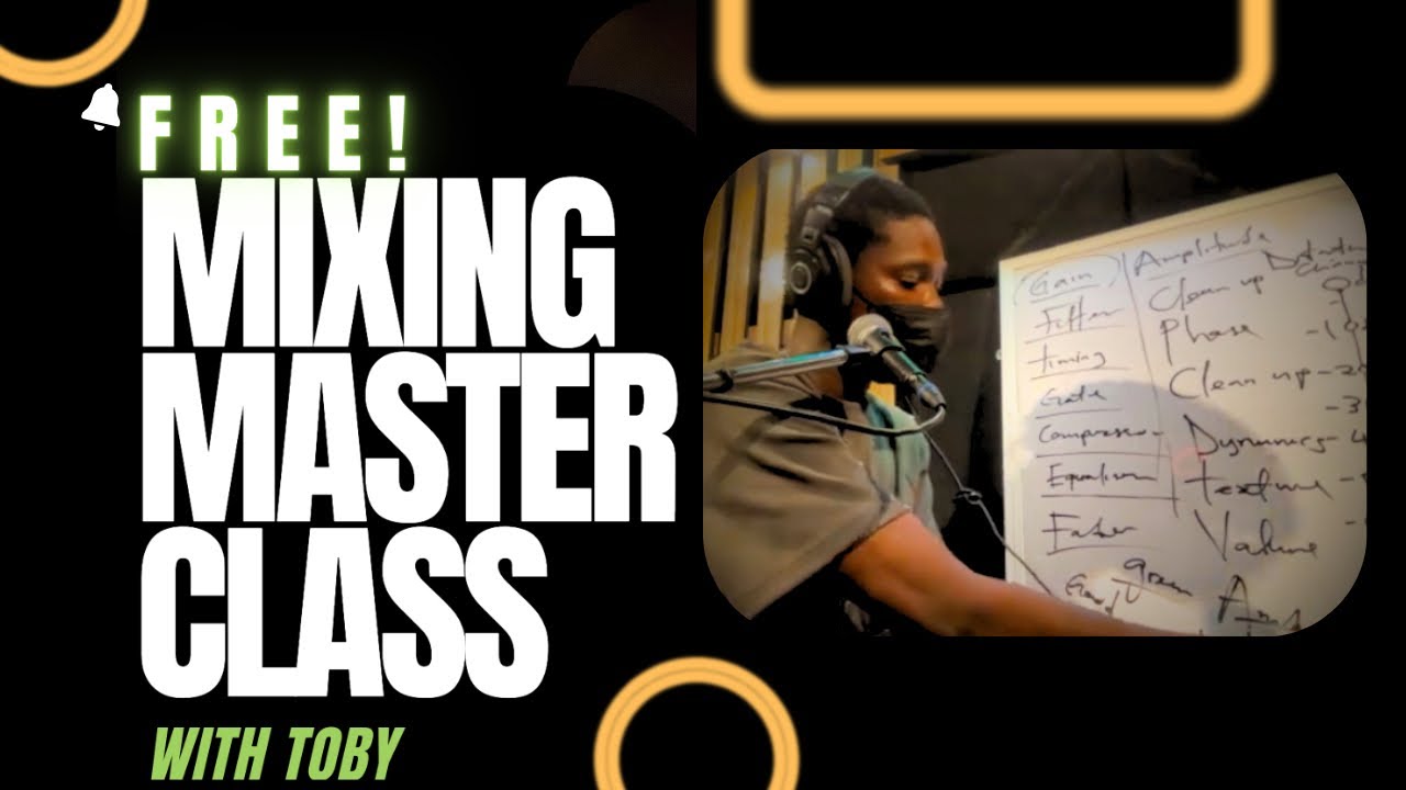 Live Mixing Masterclass with Toby [2-Hours Class] - YouTube