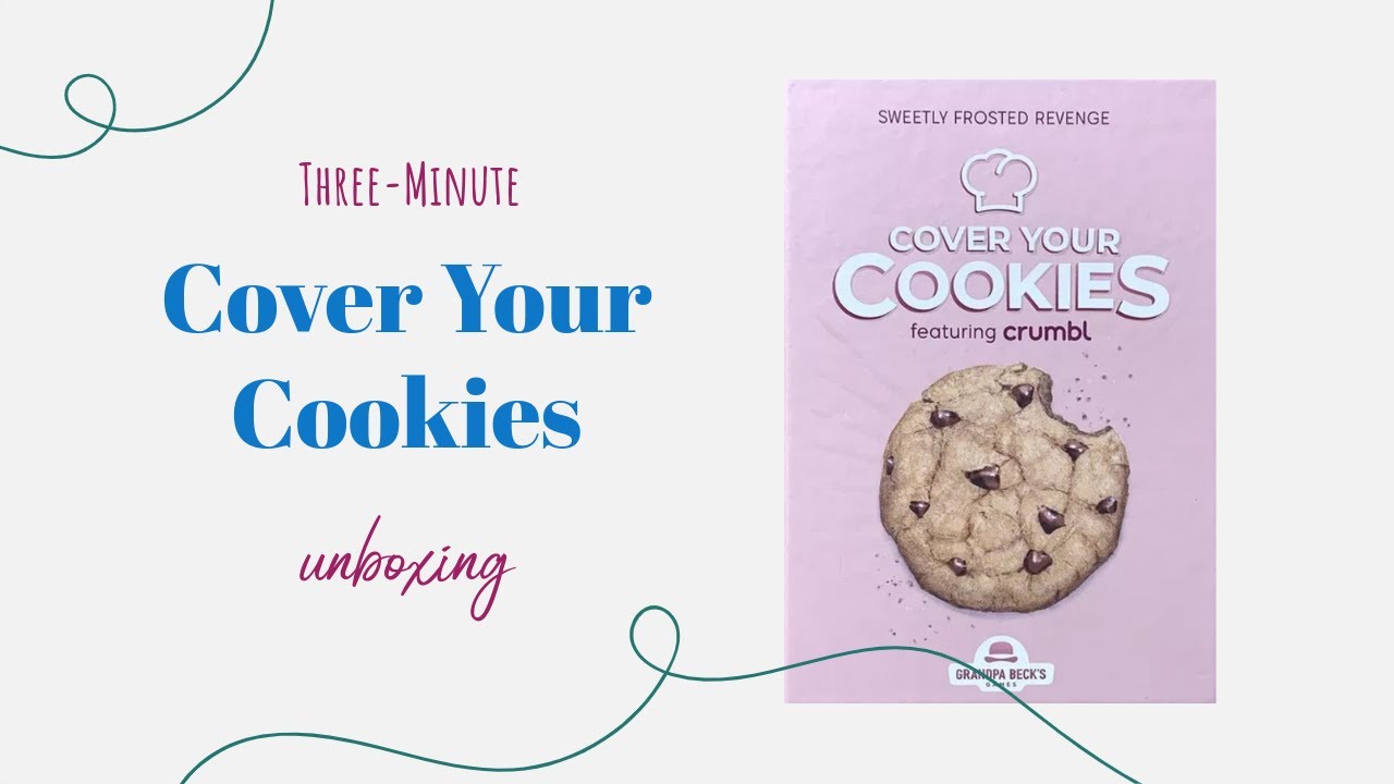 Cover Your Cookies - 3-Minute Unboxing - YouTube