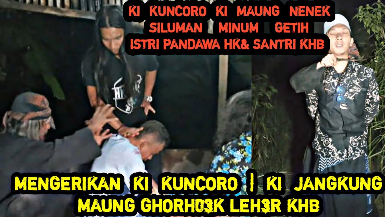 🔴LIVE NGERI‼️KHB LAWAN KI MAUNG NENEK SLUMAN KI KUNCORO SLAMTKAN SNTRI KHB DSEKAP - YouTube