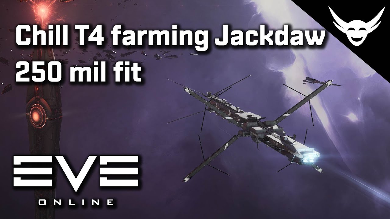 EVE Online - T4 Duo Abyss Jackdaw chill ISK farming! - YouTube