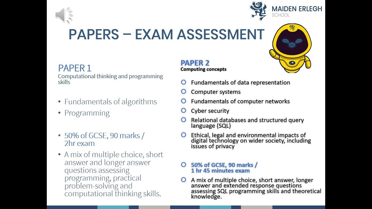 Computer Science: Key Stage 4 Options Evening - YouTube