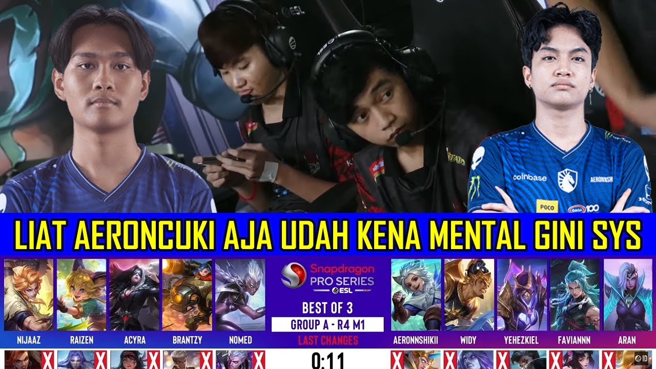 PERDANA ARAN VALENTINA EXP DI ESL !! LIQUID ID VS SEE YOU SOON GAME 1 ...