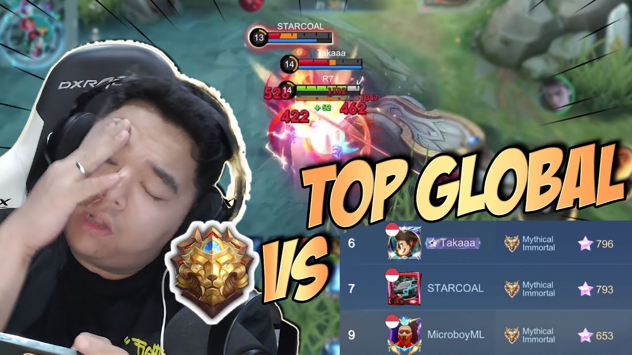 SAAT GW MASIH RANK LEGEND MALAH KETEMU PENJOKI TOP GLOBAL X-BORG!! SERU ...