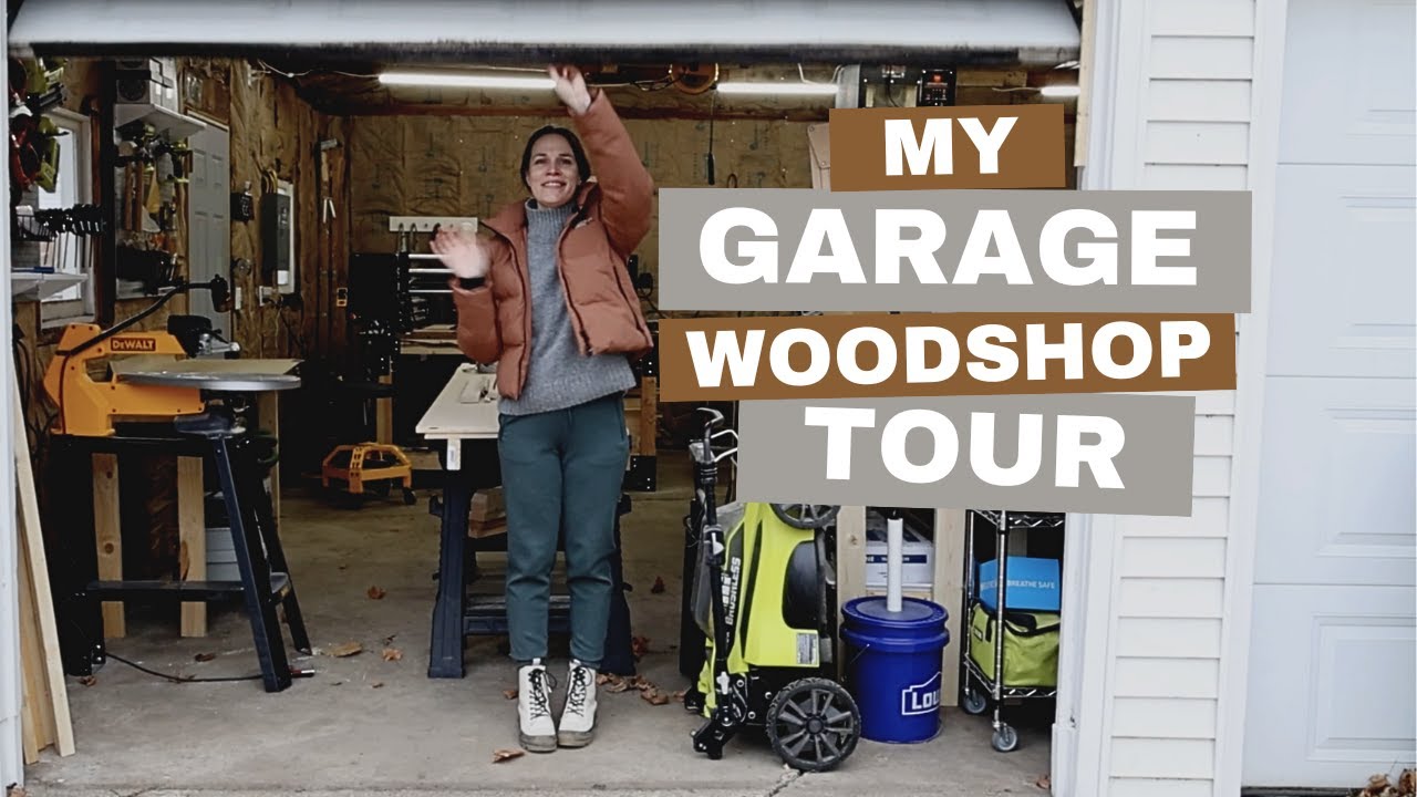 How I Set Up My Garage Woodshop - YouTube