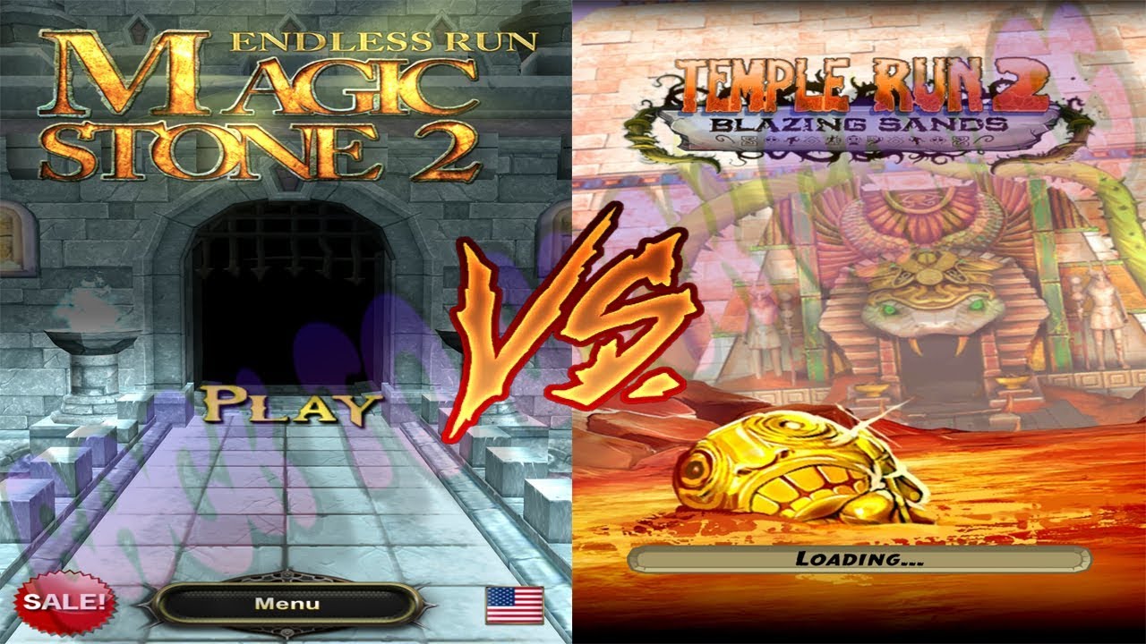 Endless Run Magic Stone 2 vs Temple Run 2 Gameplay For All Kids And ...