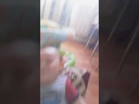 1yaşlı uşağın gülməsi