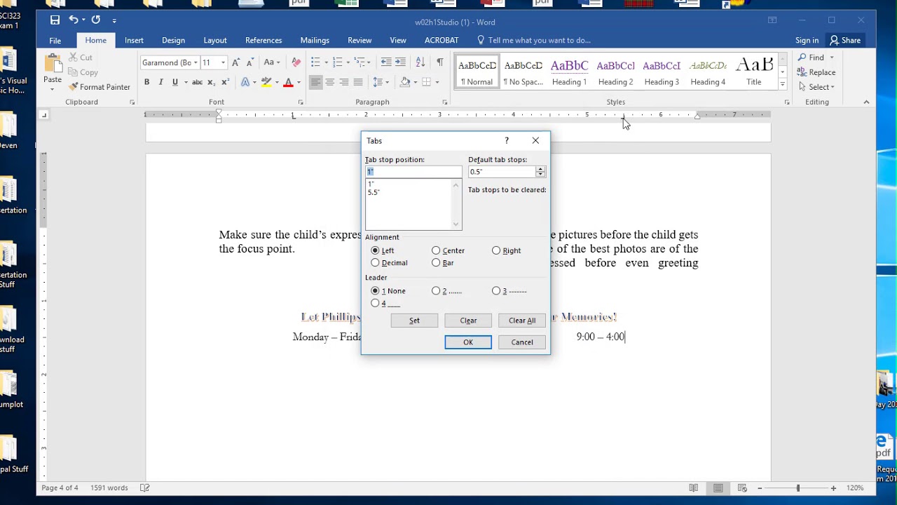 How To Set Tabs YouTube How To Set Tabs YouTube