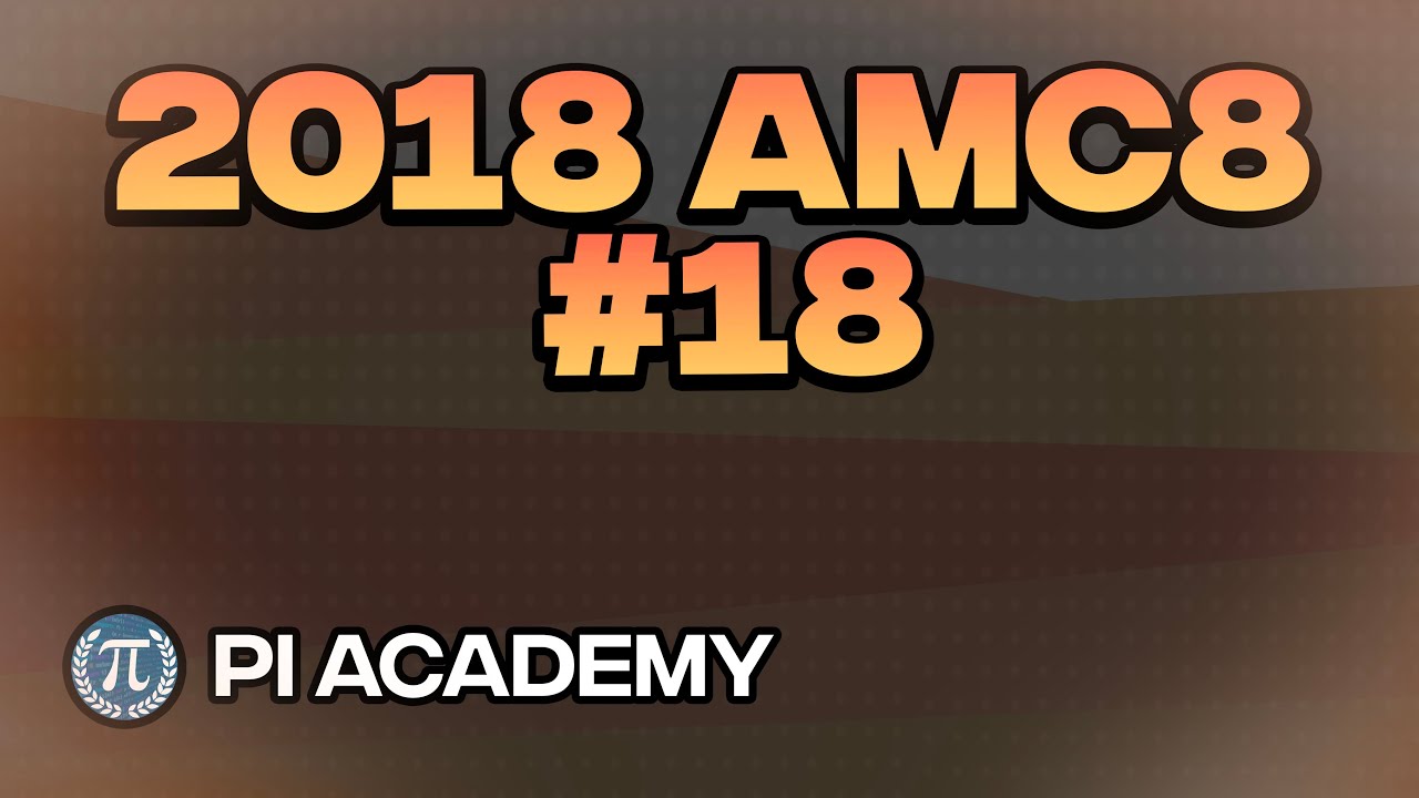 2018 AMC8 Problem #18 - (Factors) - YouTube