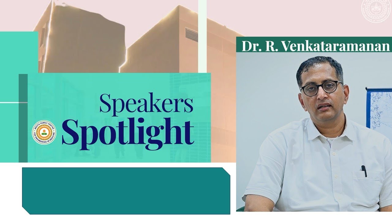 Message Dr. R Venkataramanan: MFCEM inauguration and research symposium ...