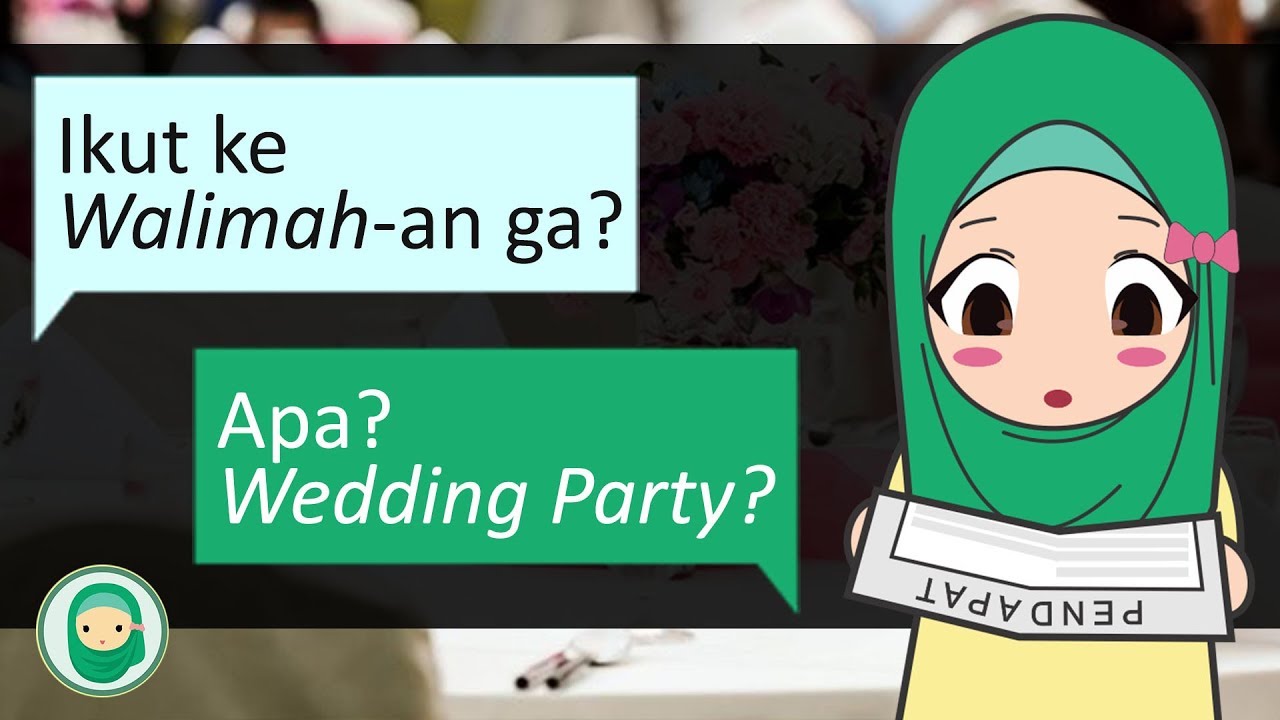 Menghadiri Walimah/ Wedding Party, Jomblo Jangan Baper (Motion Graphic ...