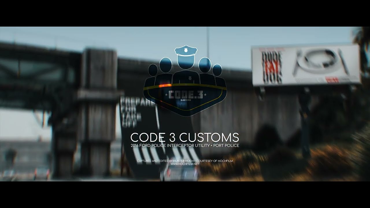 PORT POLICE 2016 EXPLORER NON ELS FiveM Ready! - YouTube