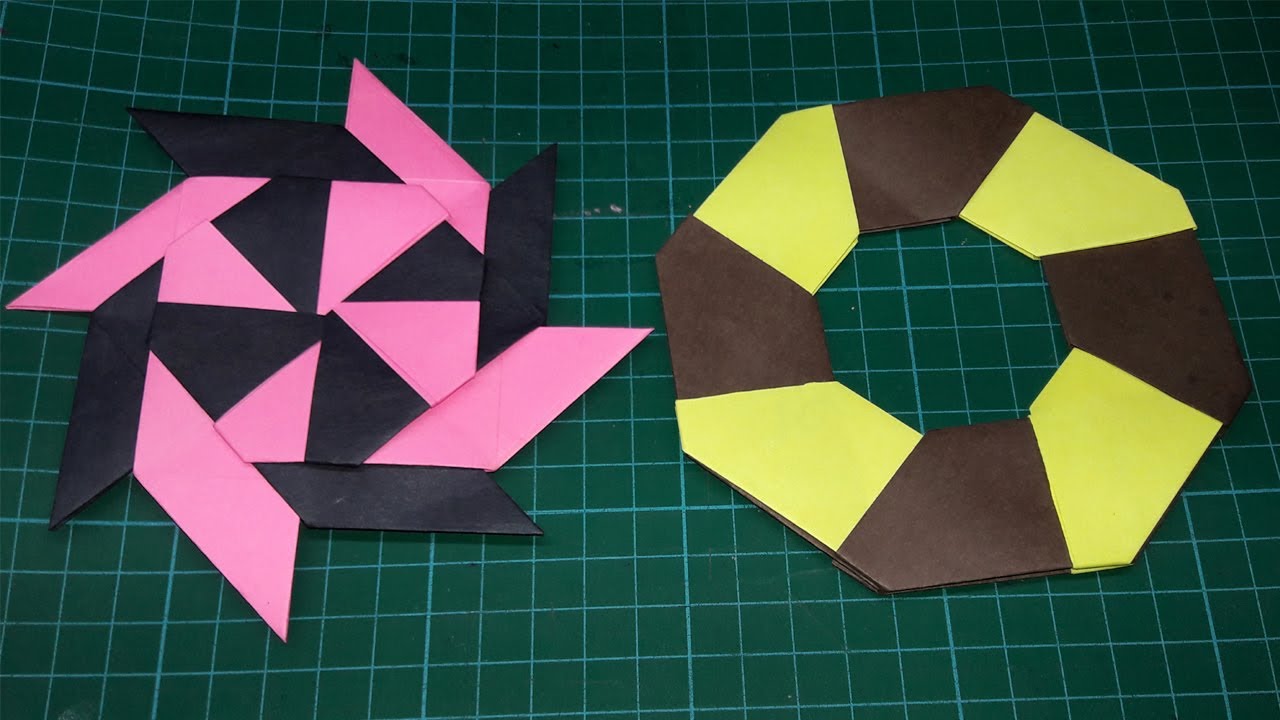 How to make Origami transforming Ninja Star || Paper Craft Ideas - YouTube
